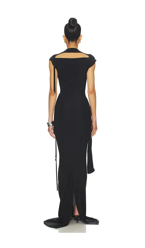 Ottolinger Sleevy Lurex Maxi Dress