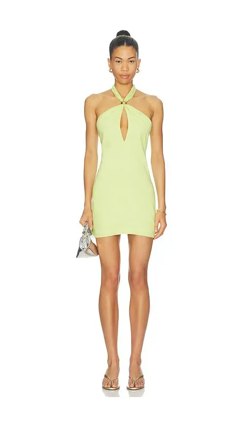 VIX PAULA HERMANNY Aster Short Dress - Lemonade