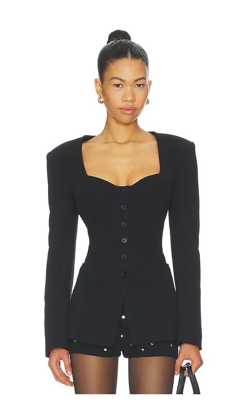 ANIYE BY Shana Bustier Jacket - Black