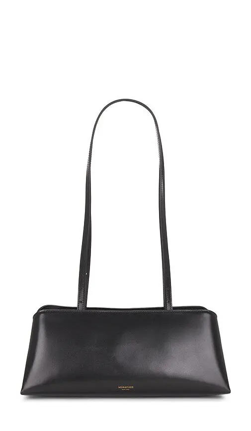 VERAFIED Gold Noir Ãclair Bag - Black