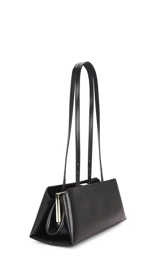VERAFIED Gold Noir Ãclair Bag - Black