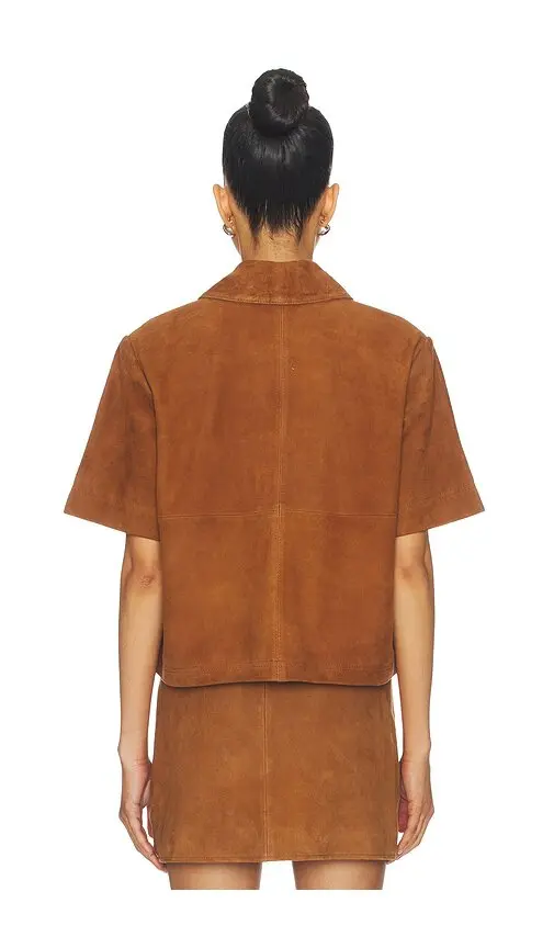 ALIGNE Jane Suede Shirt