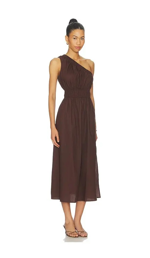 Rails Selani One-shoulder Dress - Espresso