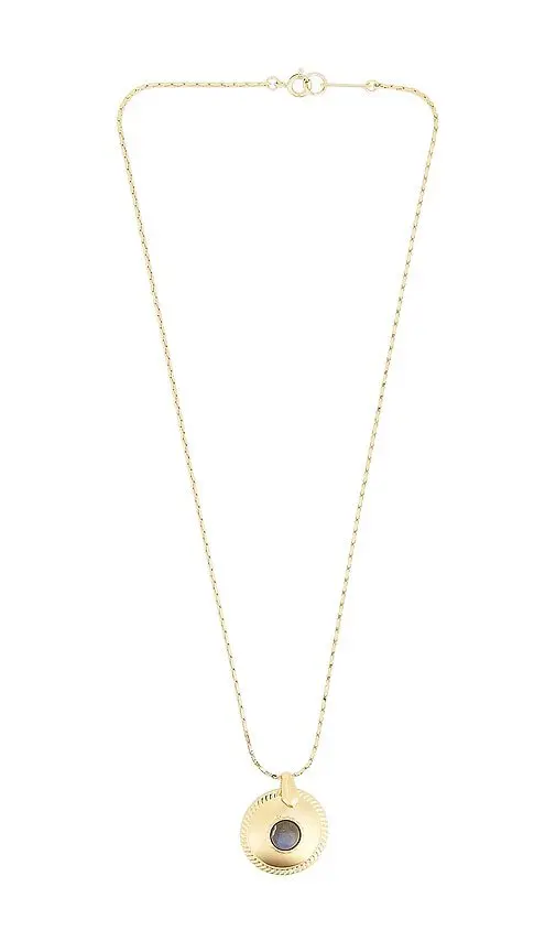 Isabel Marant Short Necklace With Pendant - Khaki