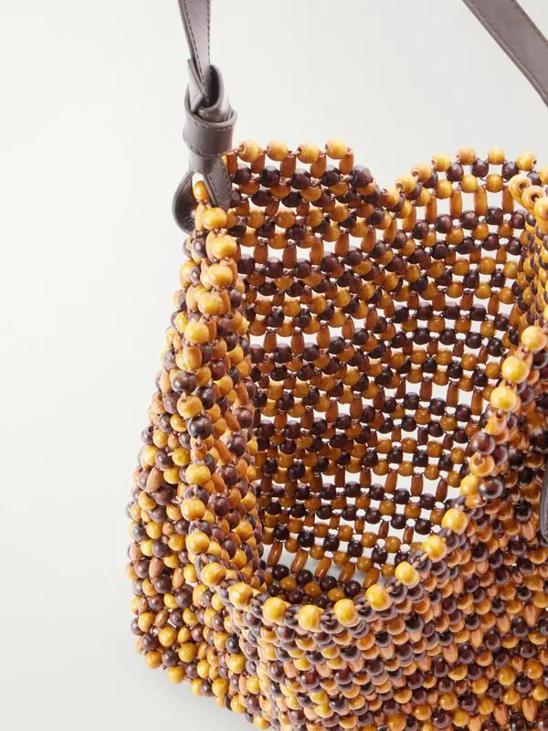 Staud Drift Beaded Shoulder Bag
