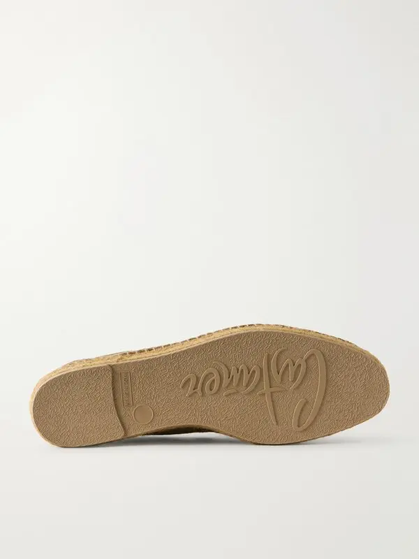 CastaÑer Nino Suede Espadrilles - Green