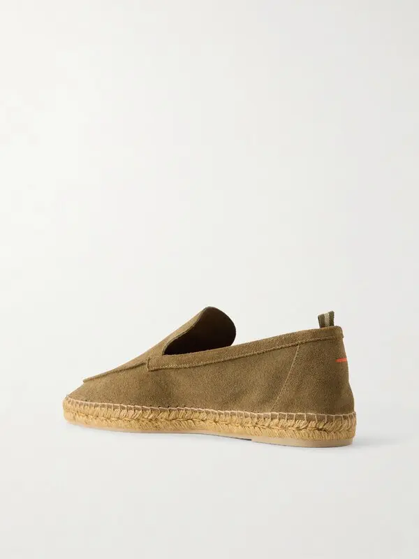 CastaÑer Nino Suede Espadrilles - Green