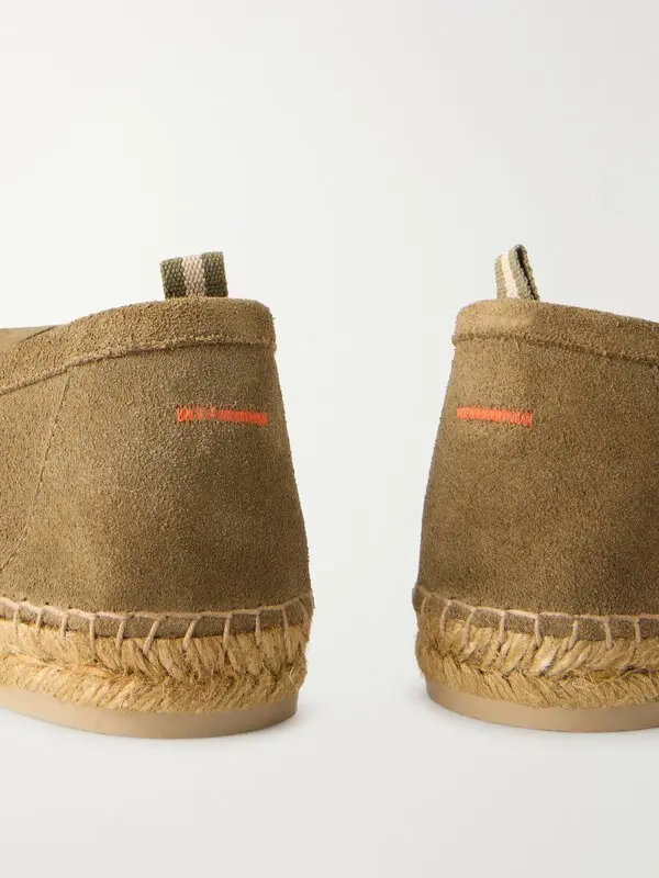 CastaÑer Nino Suede Espadrilles - Green