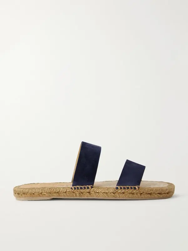 CastaÑer Kenny Suede Sandals - Blue