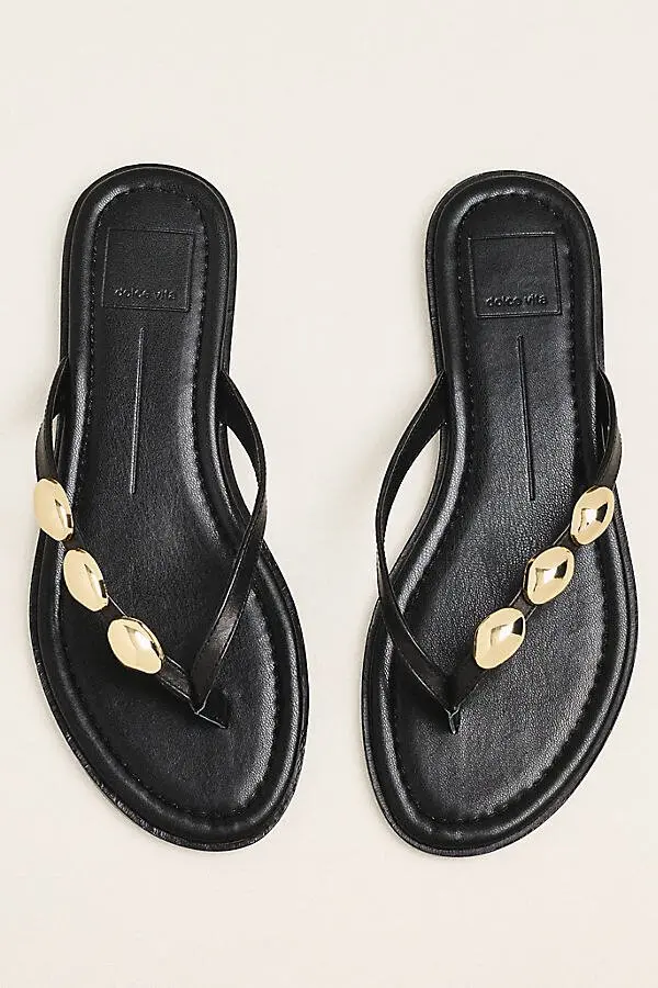 Dolce Vita Juny Flip-flop Sandals With Seashell Detailing