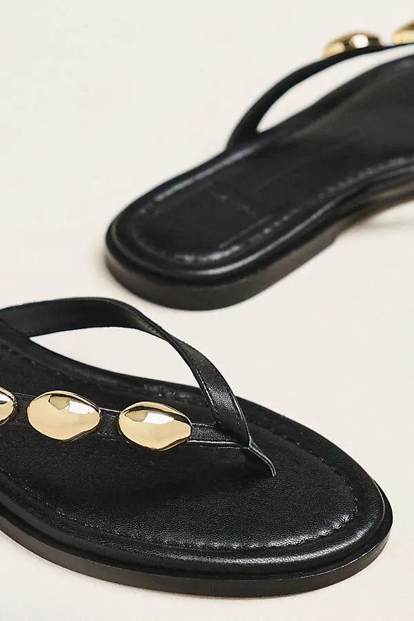 Dolce Vita Juny Flip-flop Sandals With Seashell Detailing