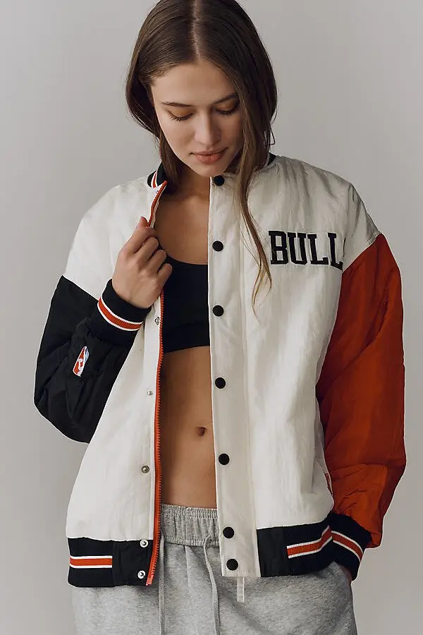 Terez Nba Bomber Jacket - Bulls