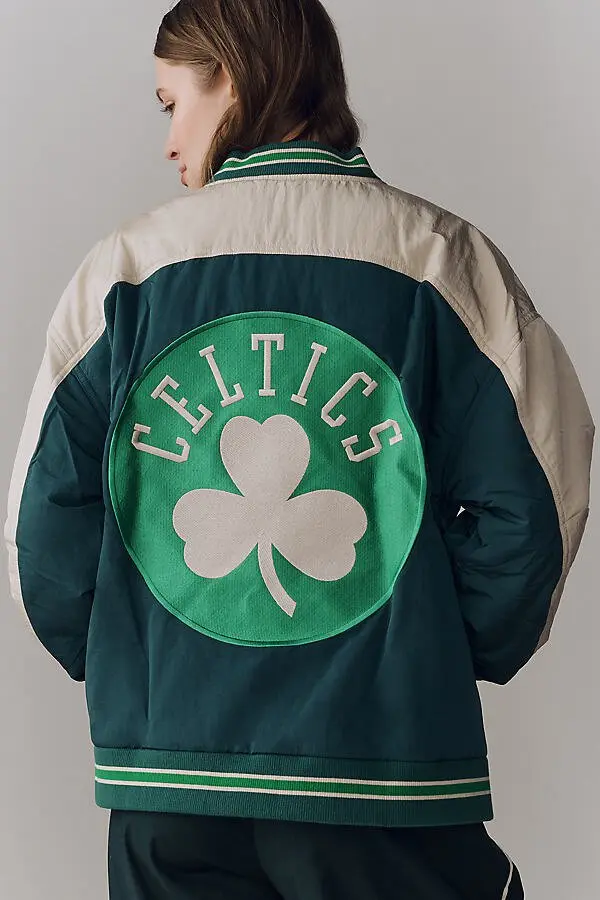 Terez Nba Bomber Jacket - Celtics