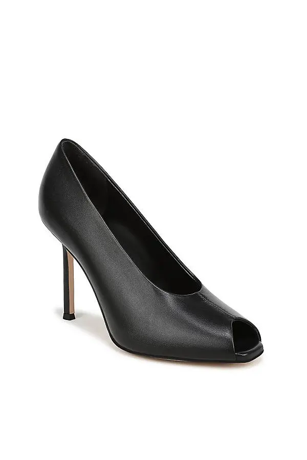 FAVORITE DAUGHTER Yara Peep-toe Pumps - Black