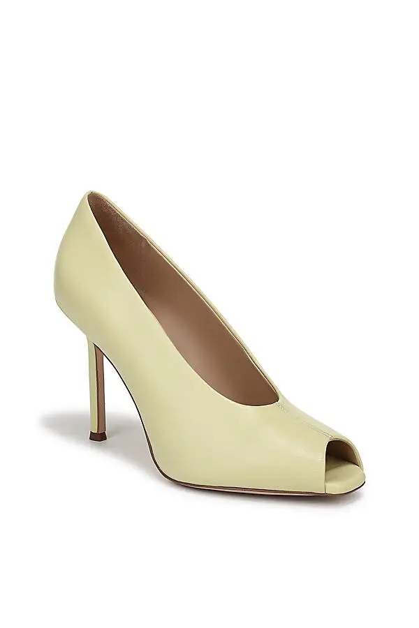 FAVORITE DAUGHTER Yara Peep-toe Pumps - Yellow