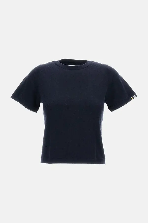 Extreme Cashmere T-shirt No. 267 Tina - Blu