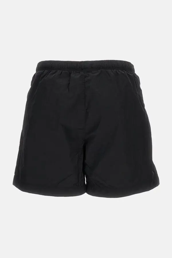 C.P. COMPANY Eco-chrome Beach Shorts - Black