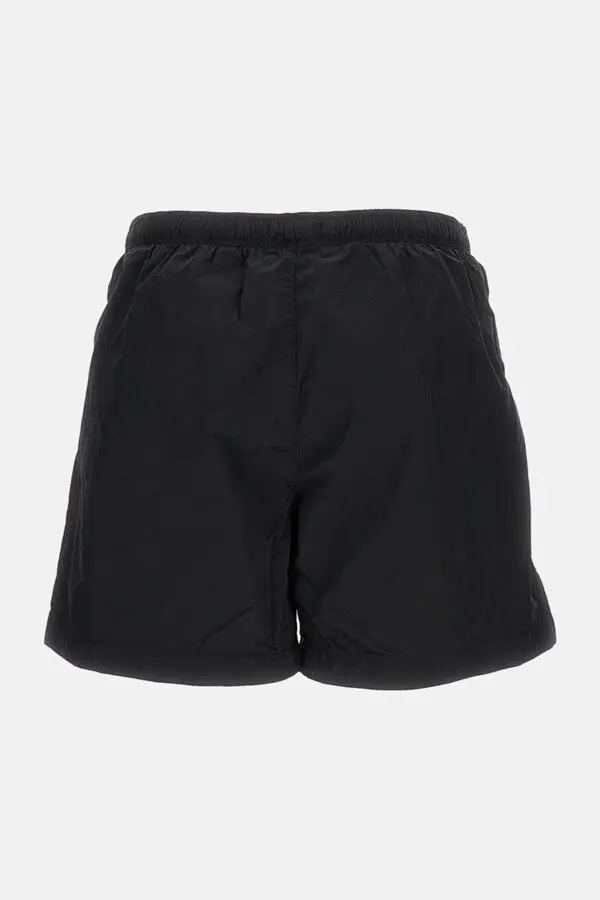C.P. COMPANY Eco-chrome Beach Shorts - Black