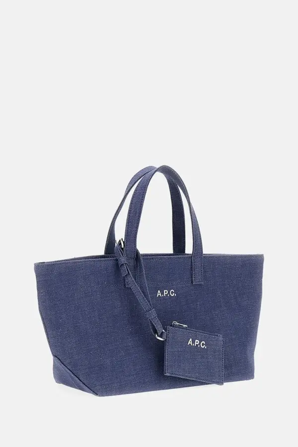 A.p.c. Le Drummer Tote Bag - Blue