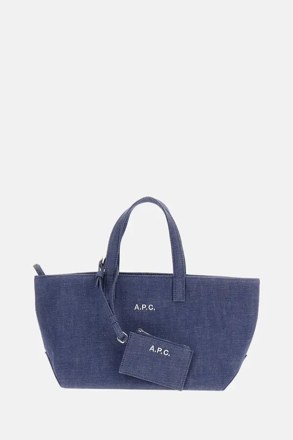 A.p.c. Le Drummer Tote Bag - Blue