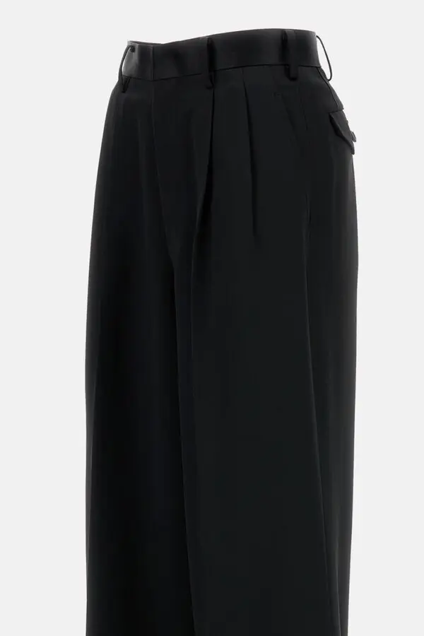 Junya Watanabe Pleated Wide-leg Trousers