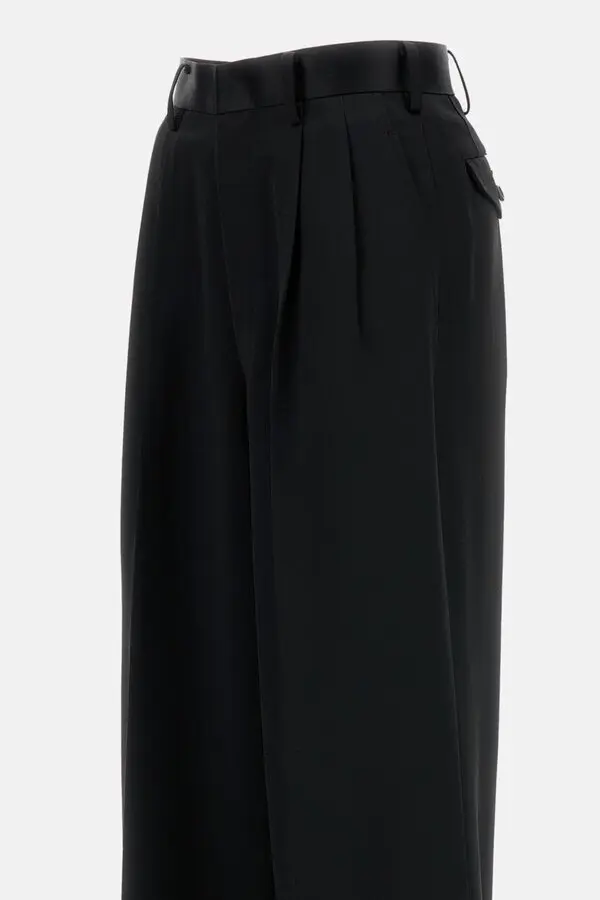 Junya Watanabe Pleated Wide-leg Trousers