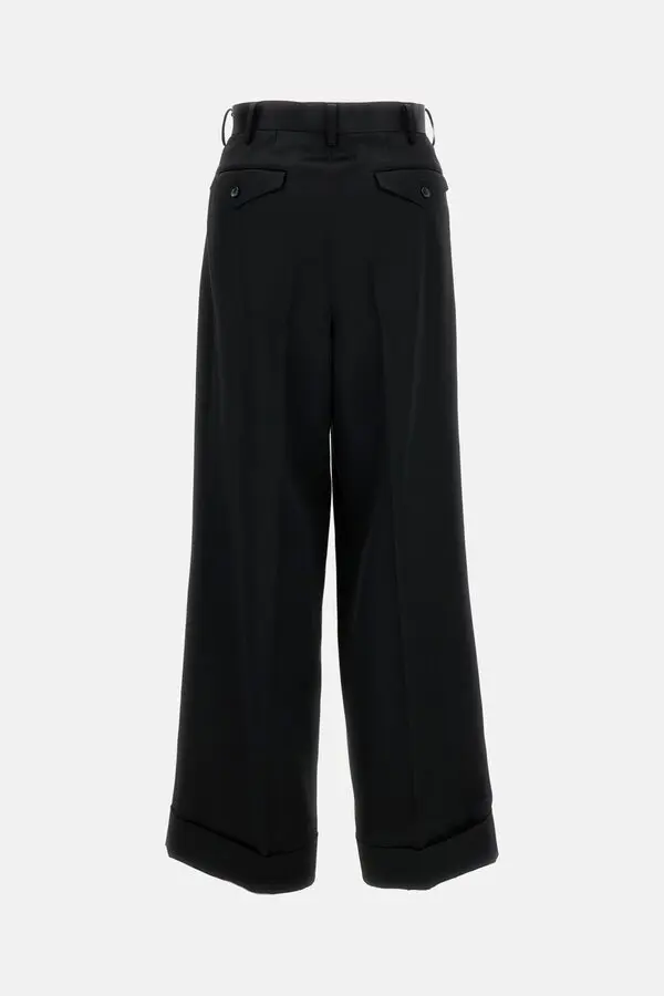Junya Watanabe Pleated Wide-leg Trousers