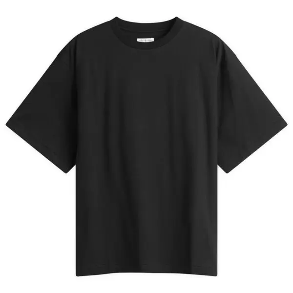 KAPTAIN SUNSHINE Suvin Cotton Short Sleeve T-shirt - Black