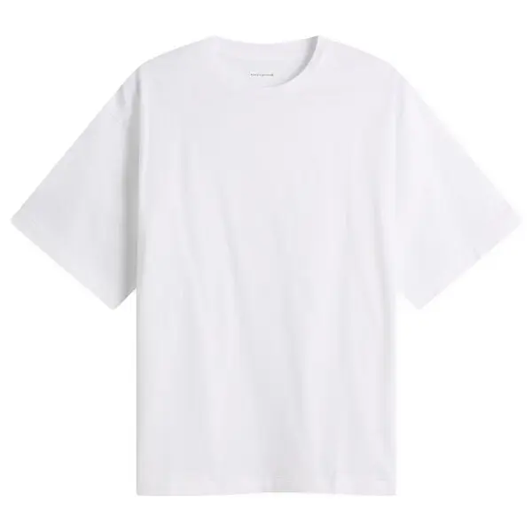 KAPTAIN SUNSHINE Suvin Cotton Short Sleeve T-shirt - White