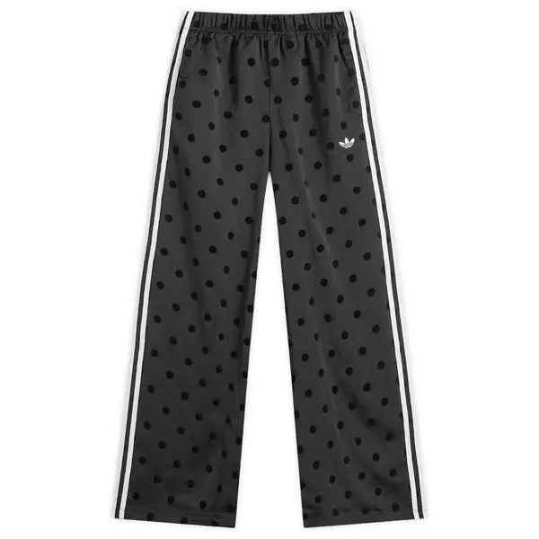 Adidas Polka Dot Firebird Track Pants - Black