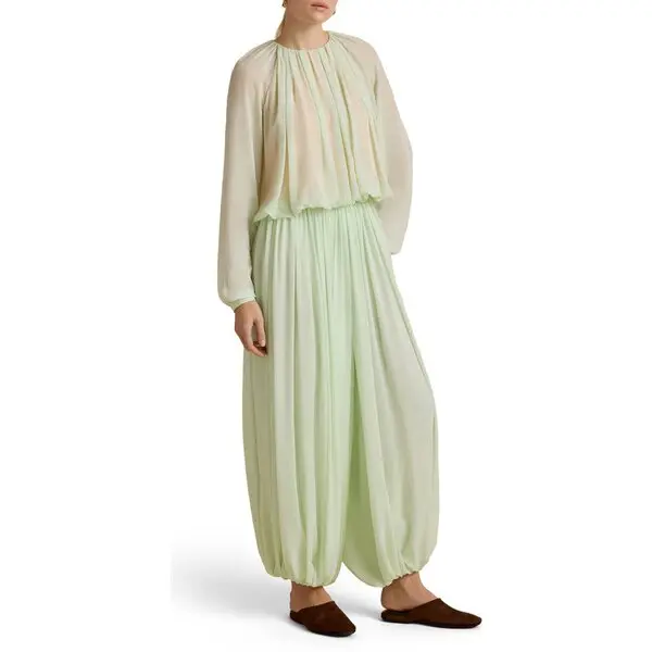 Marina Moscone Draped Cocoon Pant - Hemlock