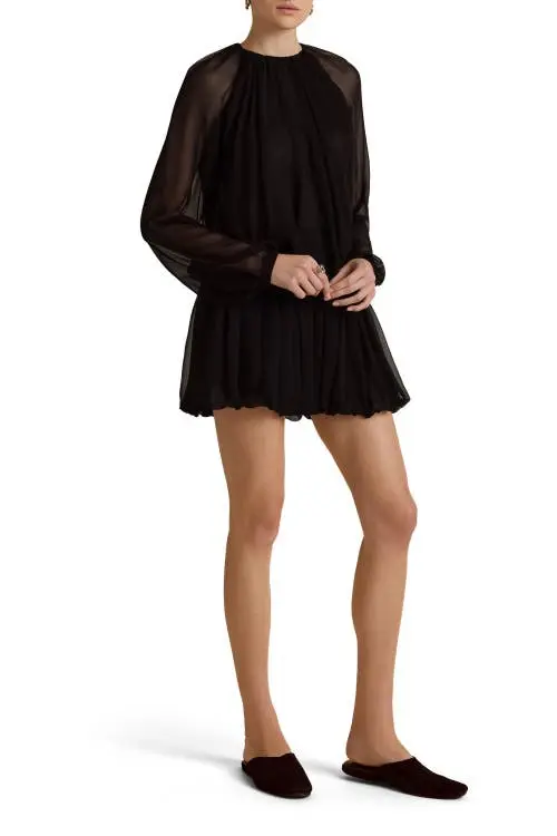 Marina Moscone Mini Cocoon Skirt - Black