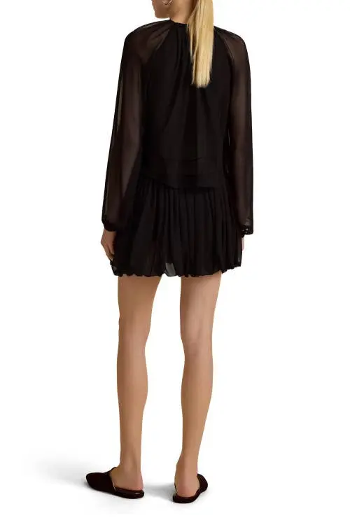 Marina Moscone Mini Cocoon Skirt - Black
