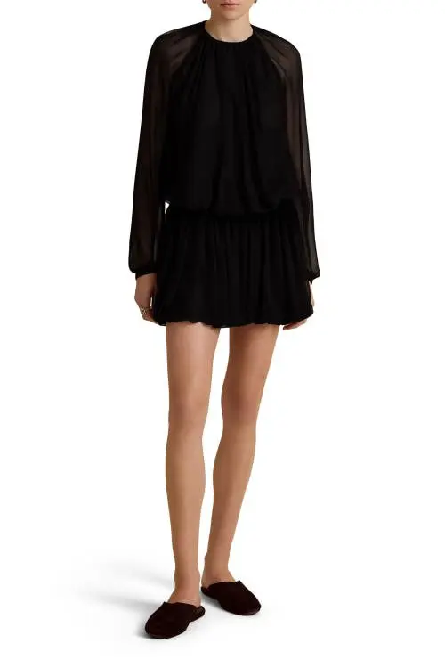 Marina Moscone Mini Cocoon Skirt - Black