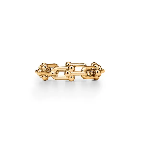 Tiffany & Co. Micro Link Ring - Yellow Gold