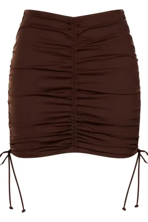 TA3 Triangle Cover-up Mini Skirt