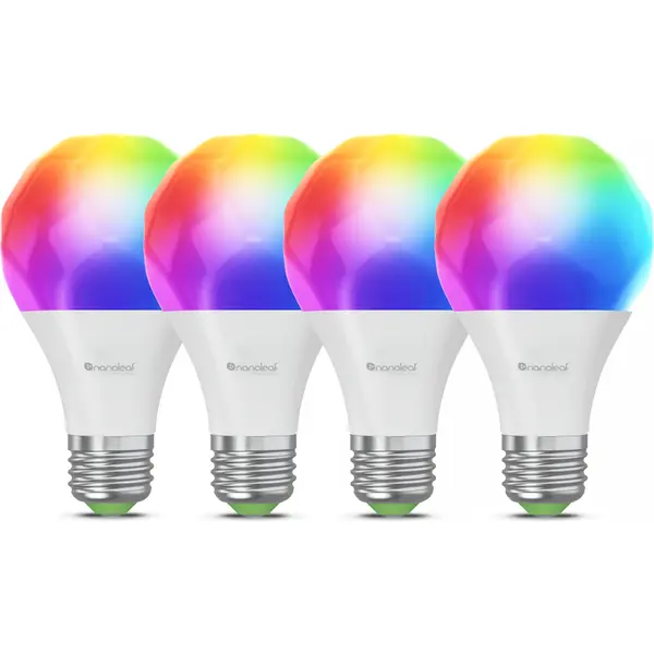 NANOLEAF Caveman Matter & Wi-fi A19 Smart Led Light Bulb - Multicolor
