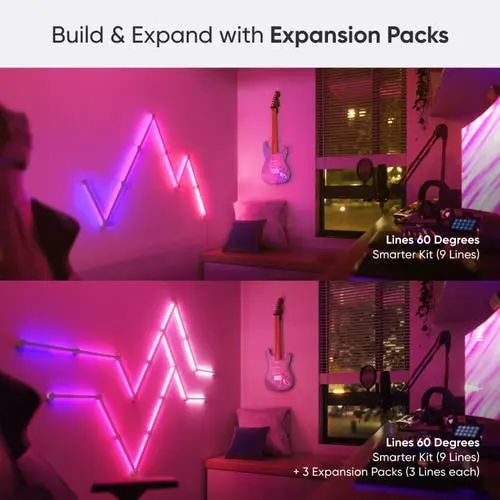 NANOLEAF Lines 60 Degrees Smarter Kit