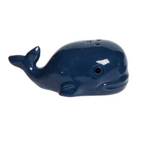 BEACHCOMBERS Whales 2-piece Ceramic Salt & Pepper Shaker Set