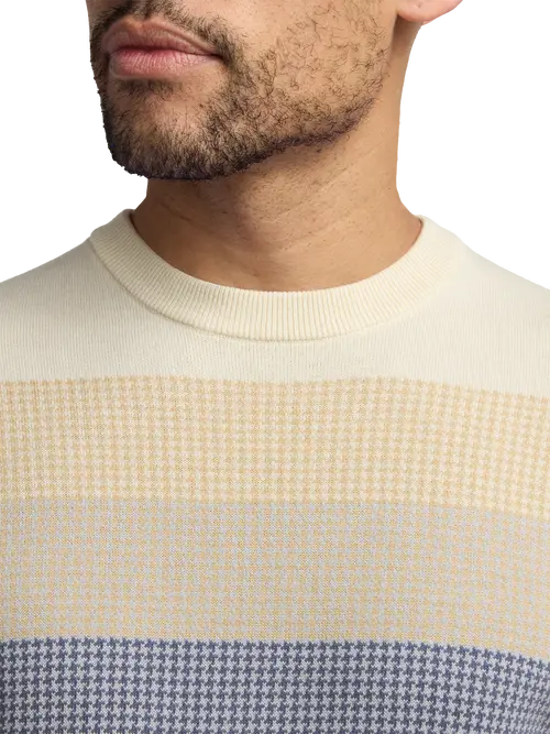 PAUL FREDRICK Cotton Crewneck Sweater