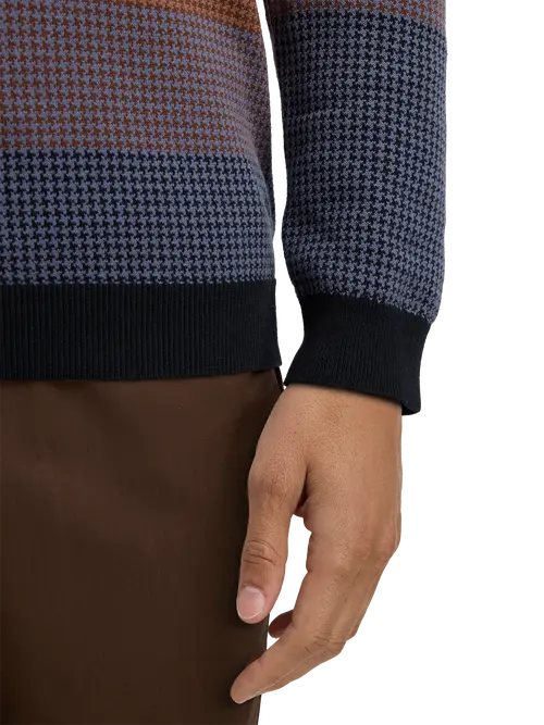 PAUL FREDRICK Cotton Crewneck Sweater