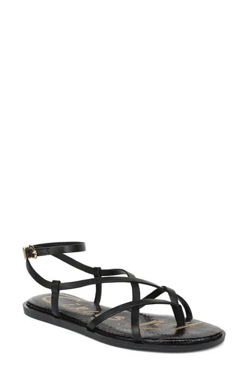 CIRCUS NY BY SAM EDELMAN Dakota Ankle Strap Sandal - Black