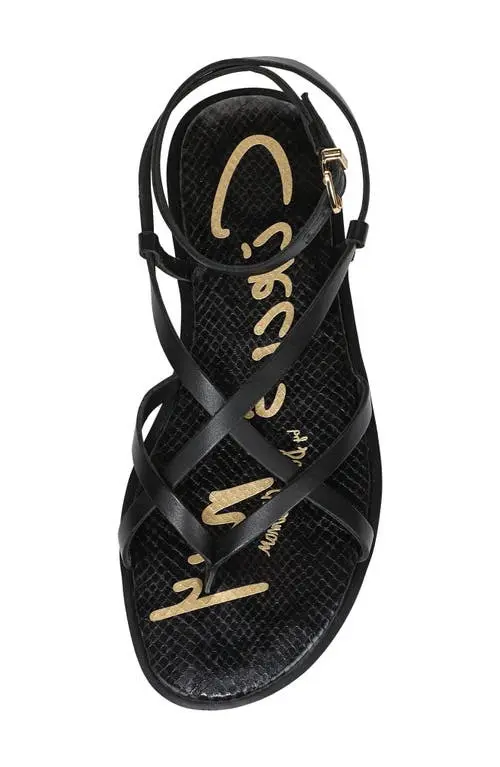 CIRCUS NY BY SAM EDELMAN Dakota Ankle Strap Sandal - Black