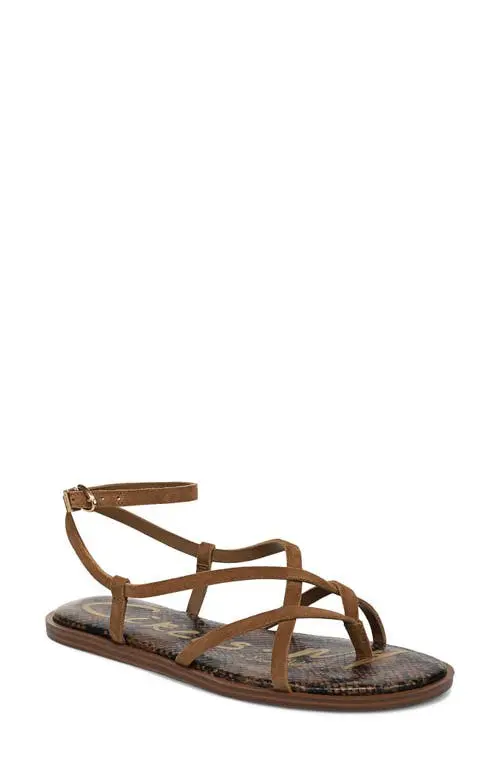 CIRCUS NY BY SAM EDELMAN Dakota Ankle Strap Sandal - Spiced Nutmeg