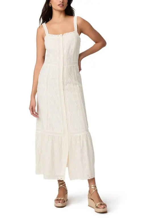 Paige Kelli Lace Sleeveless Maxi Dress - Antique White