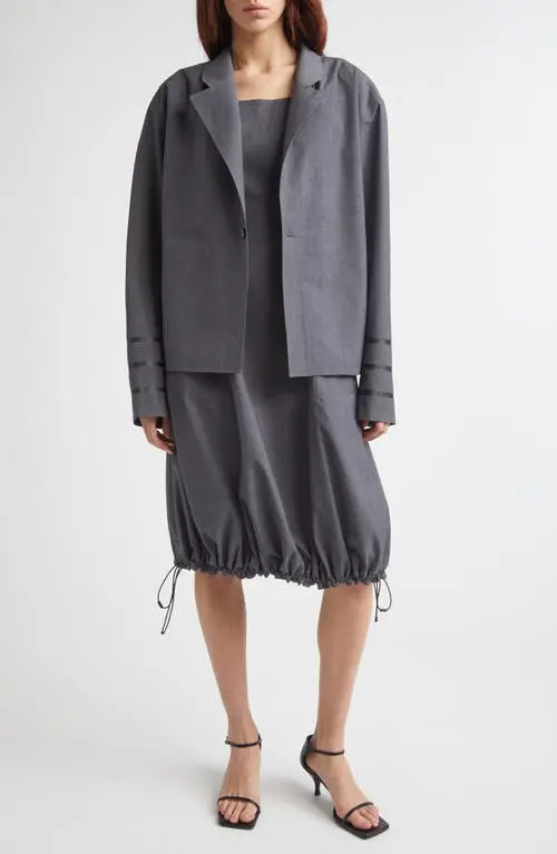 Coperni Technical Tailored Balloon Dress