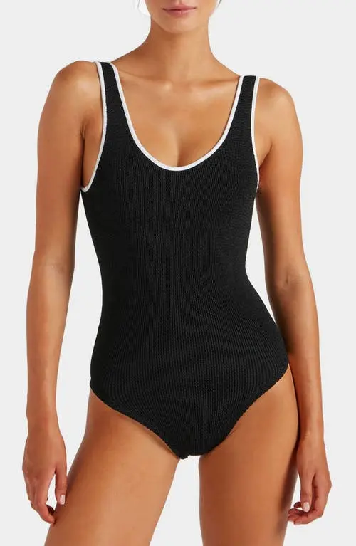 Hunza G Faye One-piece Swimsuit - Black