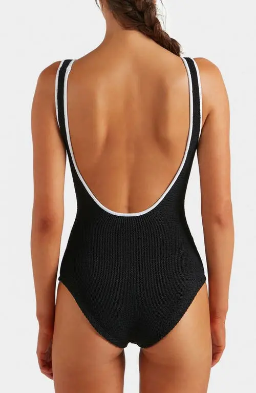 Hunza G Faye One-piece Swimsuit - Black