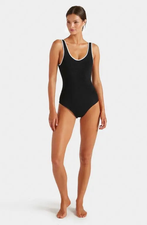 Hunza G Faye One-piece Swimsuit - Black
