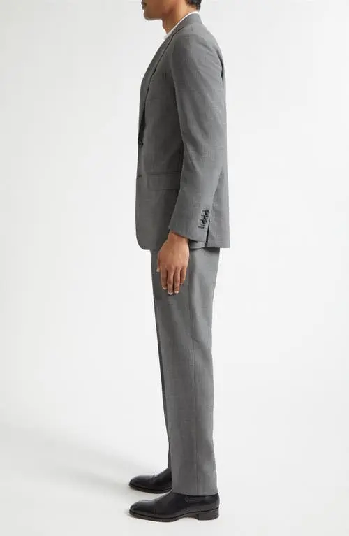 Thom Sweeney Fresco Tailored Wool Suit - Grey